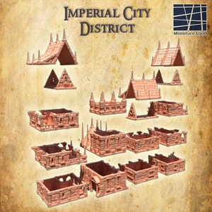 Imperial City District, 28mm, Imperial City, City, the King, Dnd ...