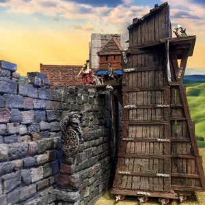 Siege Tower, Dungeons and Dragons, , Wall Breacher, Wall Tower, Tower ...