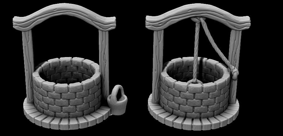 Wishing Well - Dungeons and Dragons - 28mm - Etsy