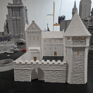 Greendale Castle: 14th Century Fortress for D&D, Model Railroading and ...