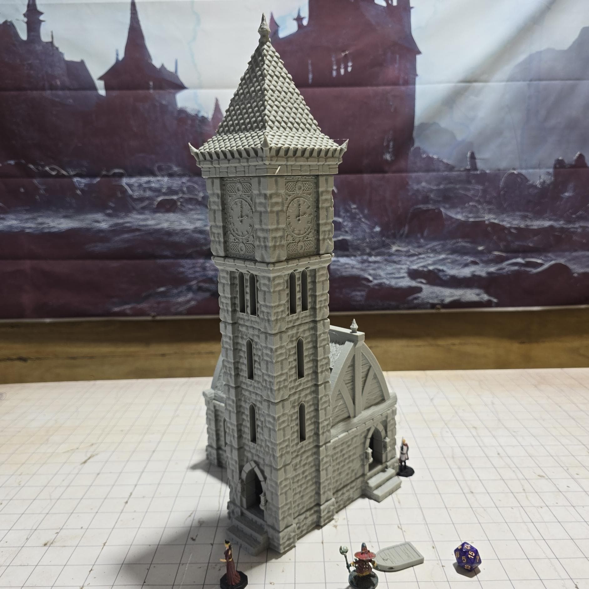 Time Keepers House, Clock Tower House - Etsy