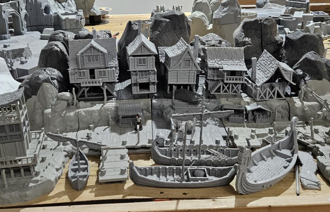 Seaside Pirate Village, Island Village, Pirate Island - Etsy