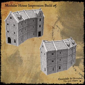 101 Piece Modular Building Set: 16th Century European Architecture for ...