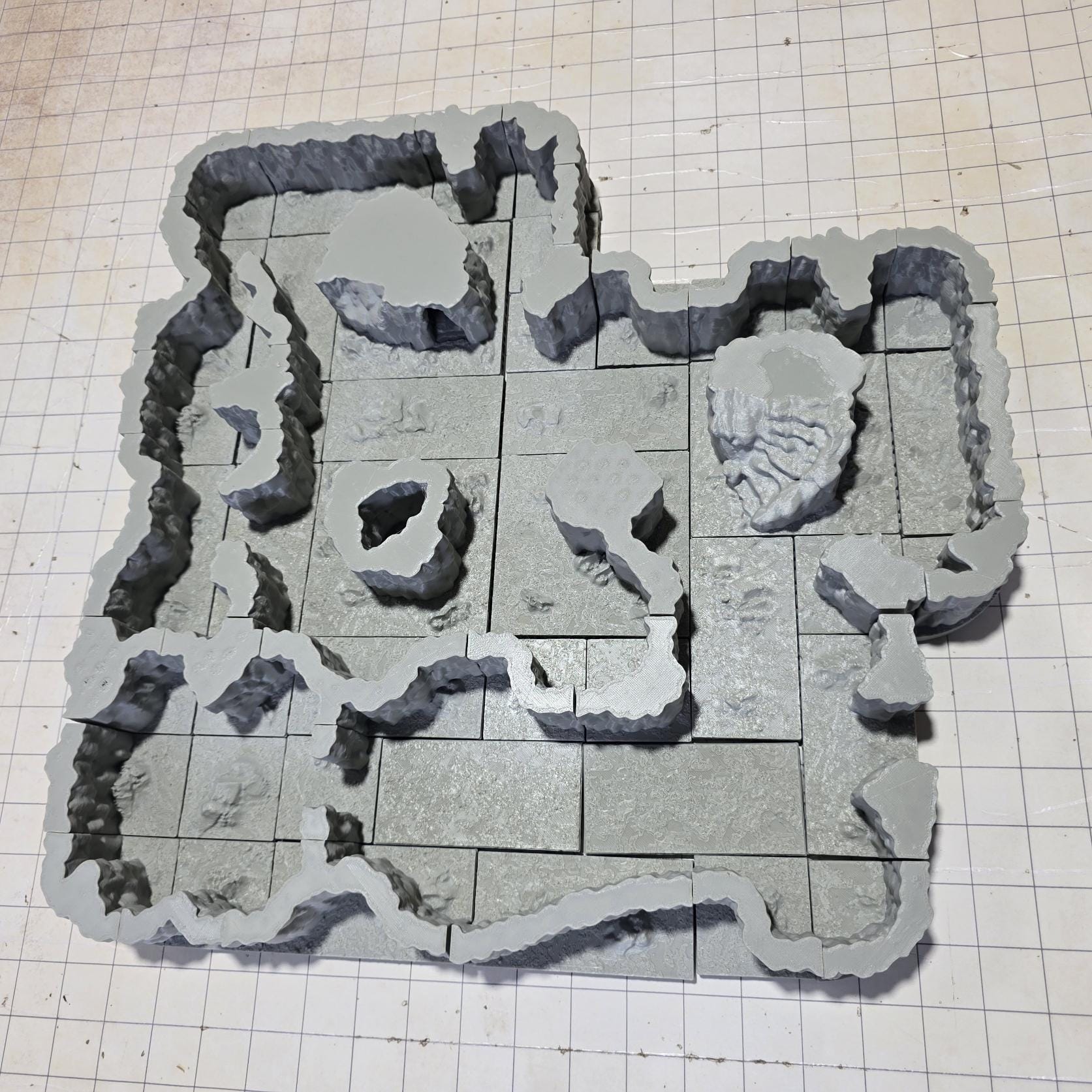 Cavern: Fantasy Cave Terrain Set, 28MM Tabletop Terrain, Model ...