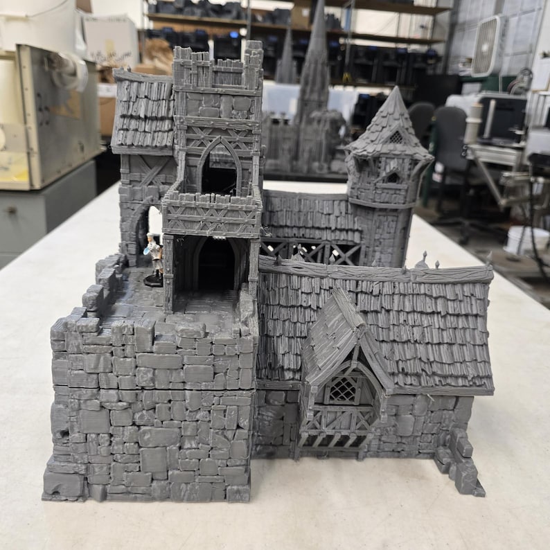 Medieval Archery School: Tabletop RPG Terrain - D&D Wargame Fort - Etsy