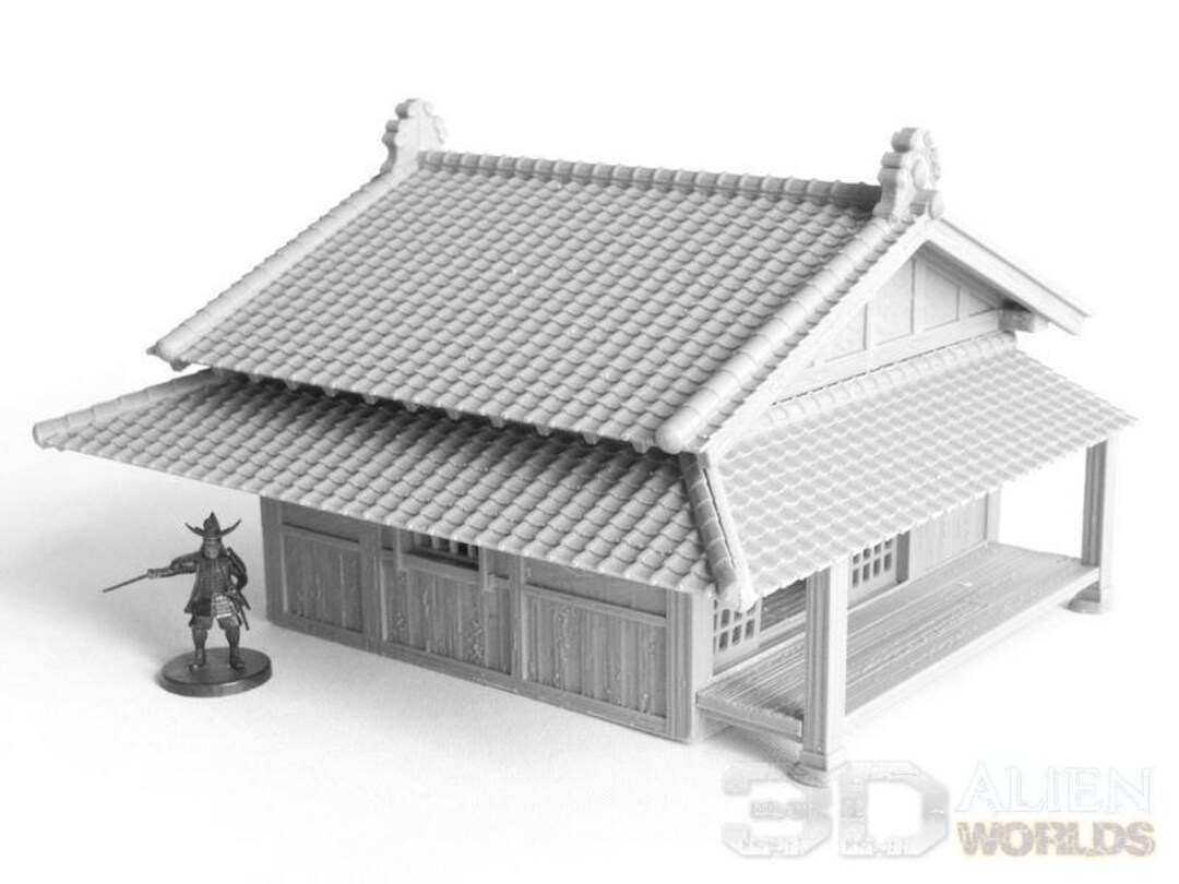 Samurai Small Guest House: Traditional Japanese Architecture for ...