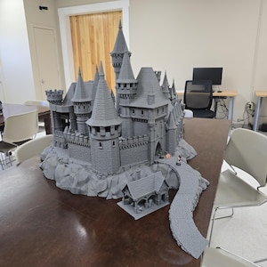 Castle Dracul-32mm, Curse of Strahd, Castle Terrain, Castle Complex, Ravenloft, Vampire Terrain ...