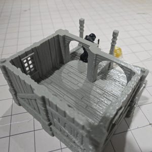 Small Storage Shed: Medieval Fantasy Wooden Warehouse for Tabletop Games - Etsy