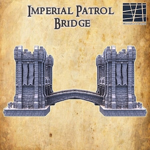Imperial Patrol Bridge: Medieval Bridge Structure for D&D, Model ...