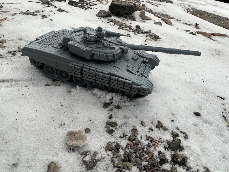 T-72 BV Tank Moveable Turrets Modern Warfare Tanks Gun - Etsy
