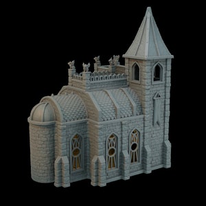 The Ancient Cathedral, Gothic Cathedral: Medieval Fantasy Church ...