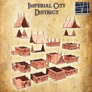Imperial City District, 28mm, Imperial City, City, the King, Dnd ...