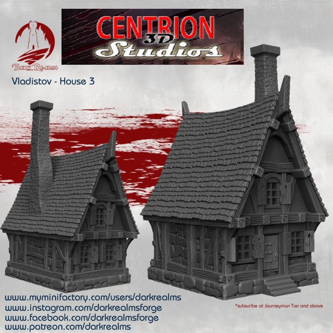 Vladistov House 3 Vampire Town Haunted Town Cursed Town - Etsy