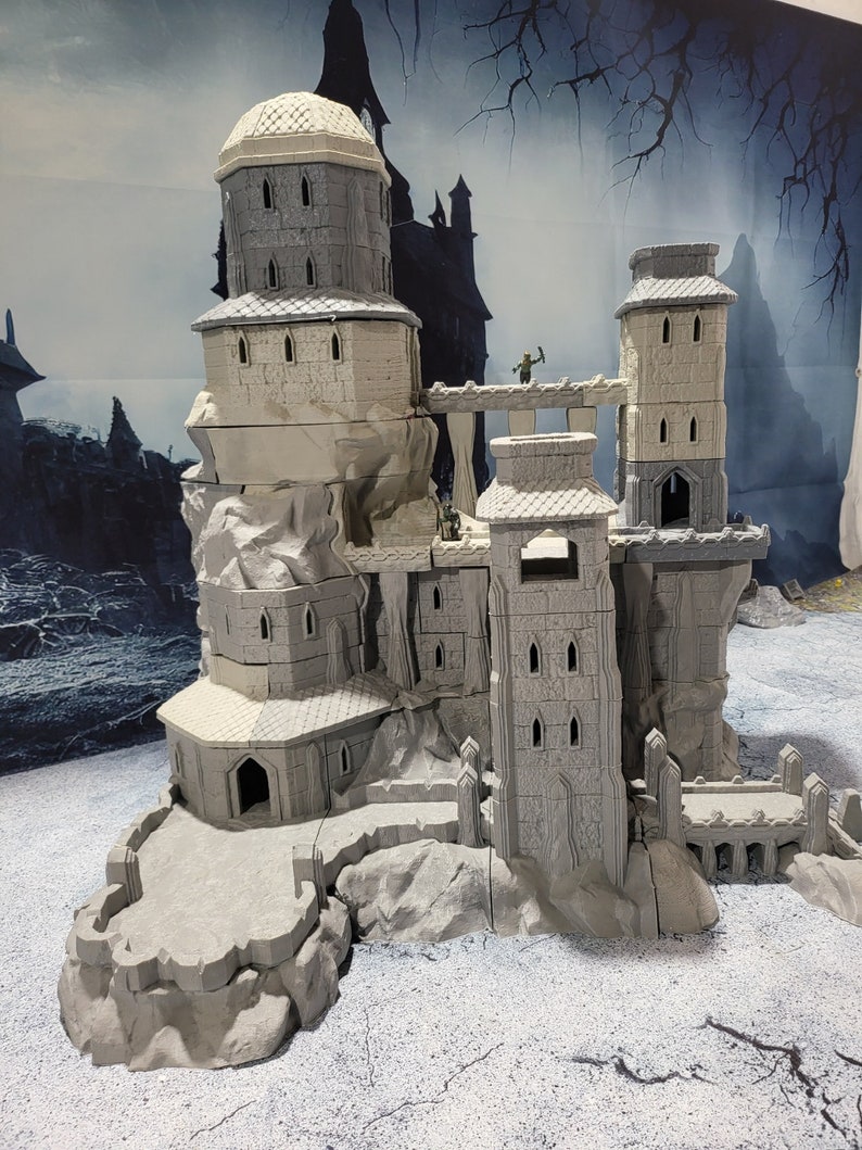 Old Dwarf Fort for Dnd, Pathfinder, Wargaming - Etsy