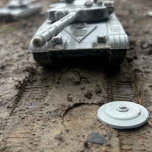 Large Anti Tank Mine Set of 9, Land Mine, Tank Obstacles , Modern ...