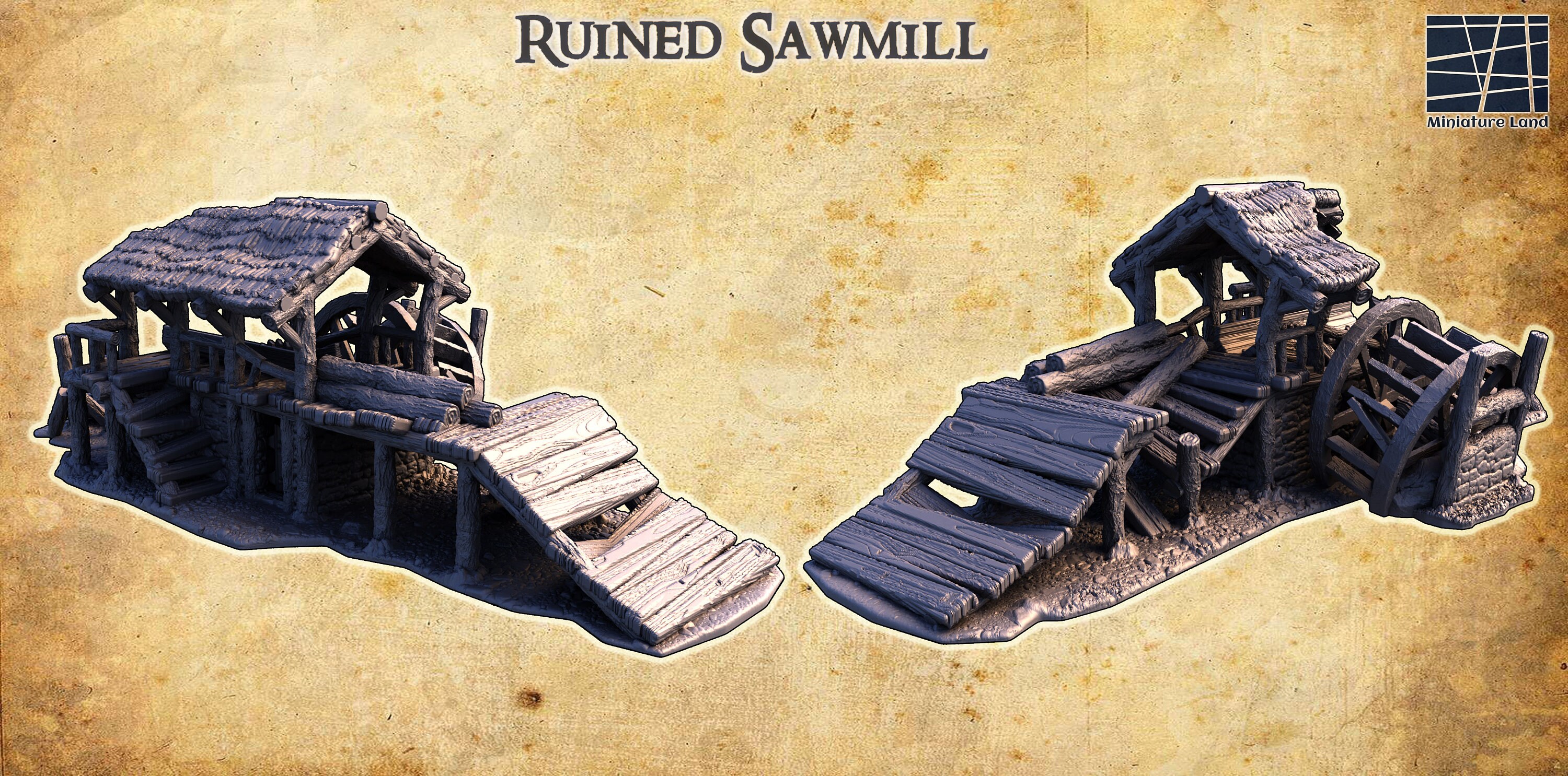 Ruined Sawmill - Etsy