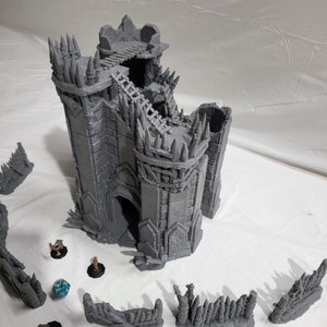 Orc Tower Keep, Orc Tower Watch, Orc Tower, Dungeons and Dragons - Etsy