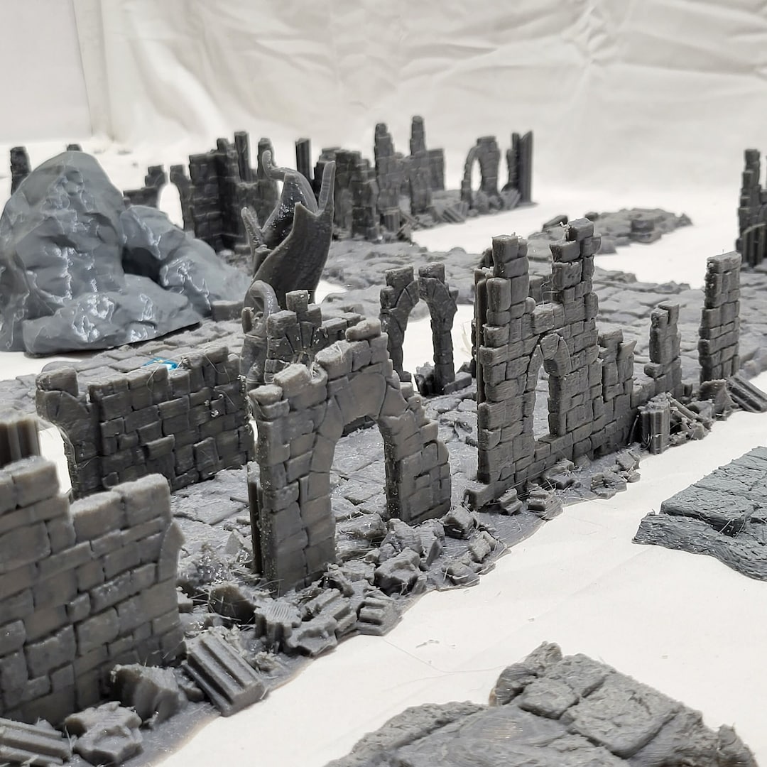 Lost Road Ruins, City Blocks, Ruins - Etsy