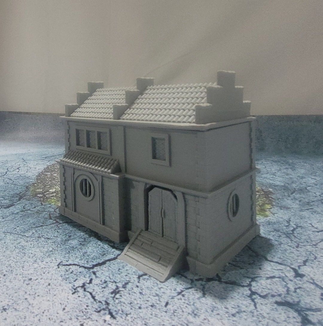 City Storage Building - Small Warehouse, Salmystia Storehouse - Etsy