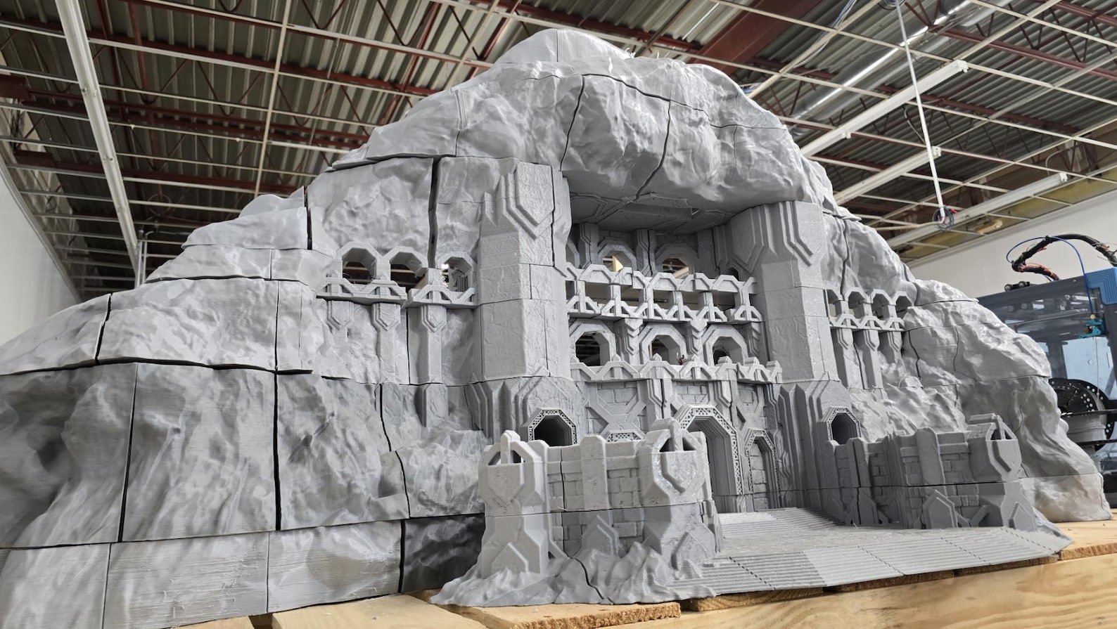Dwarf Mountain Stronghold: Fantasy Fortress and Dragon Lair for D&D ...