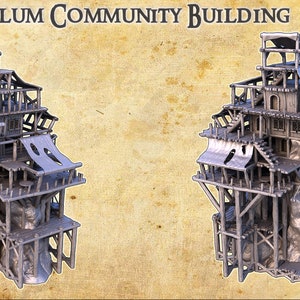 Slums Community Center, Slum Community House, Ghetto - Etsy