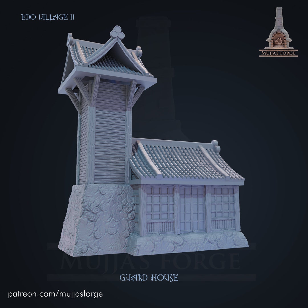 EDO Guard Tower, Edo Tower House, Samurai Tower, Noble Estate, Farm ...