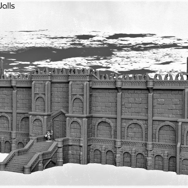 Modular Castle Walls - Etsy