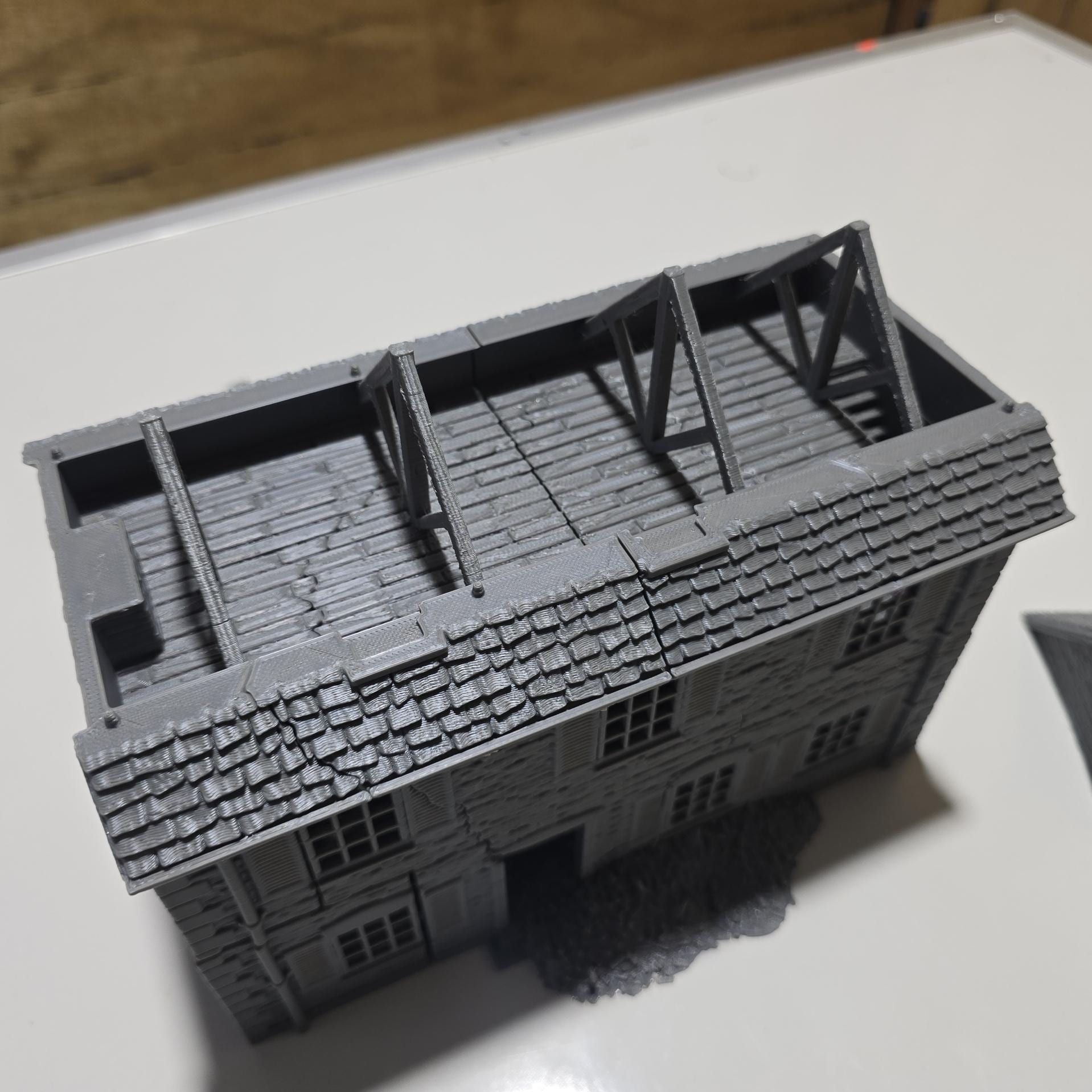 Overlord Building 2: WWII French House 28MM Tabletop Terrain, Model ...