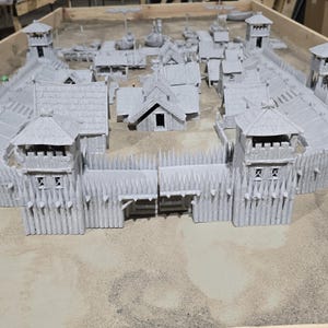 Viking Seaside Village, Viking Village Set, Village Set - Etsy