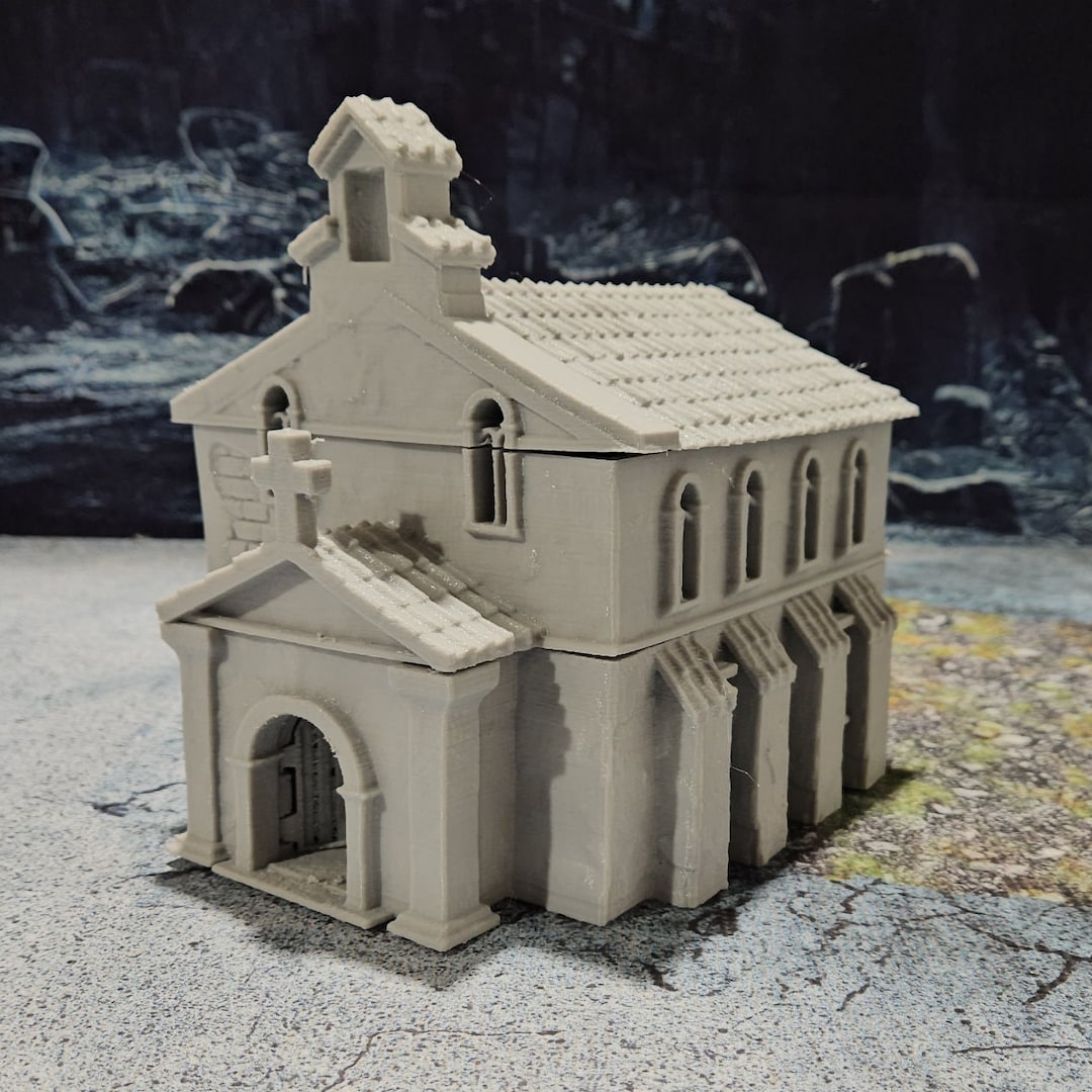 Colonial Spanish Church 28mm, 9 Buildings, Pirate Village - Etsy