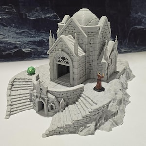Mortem Main Mausoleum, Necropolis Series, Mausoleum, Tabletop Terrain ...