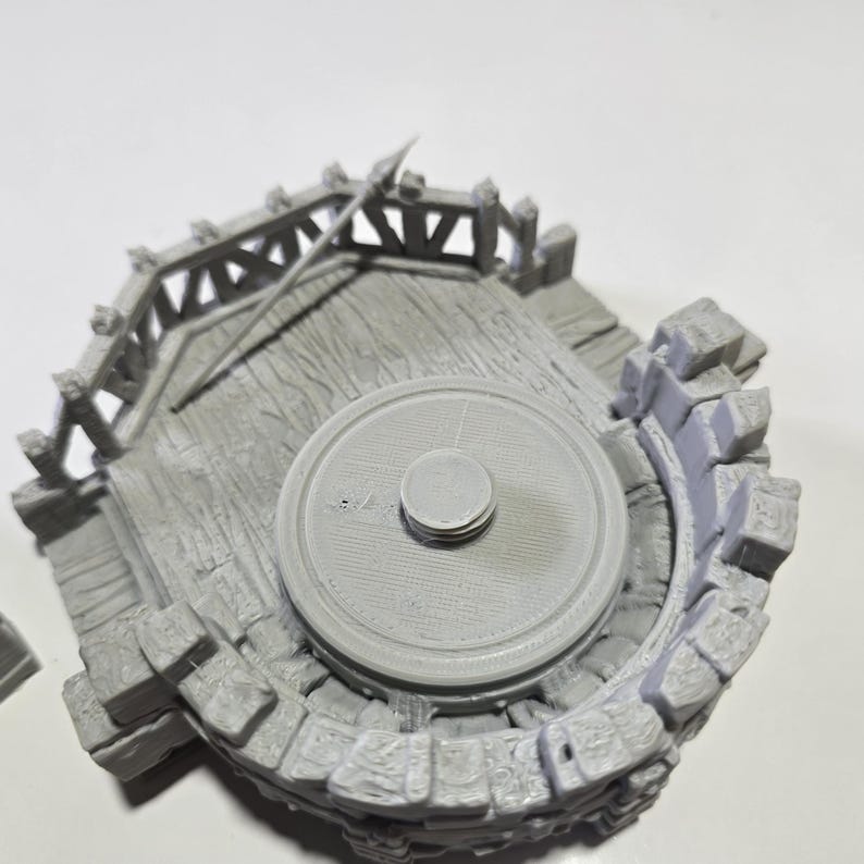 Defensive Ballista Tower: Medieval Siege Terrain, Tabletop Gaming - Etsy
