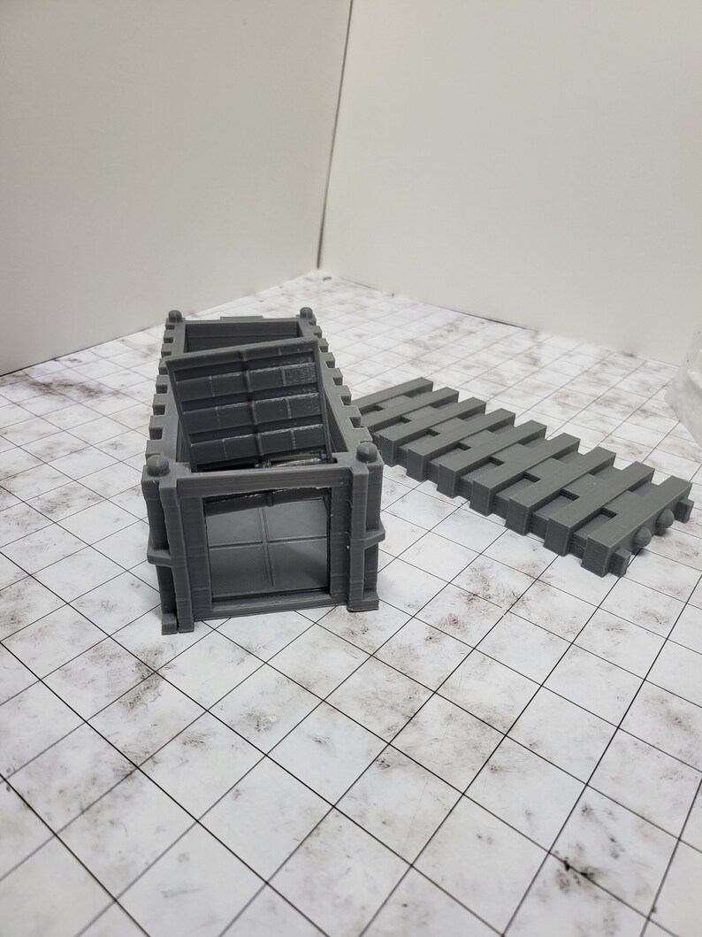 Stackable Shipping Container Playable Interior Working Door - Etsy