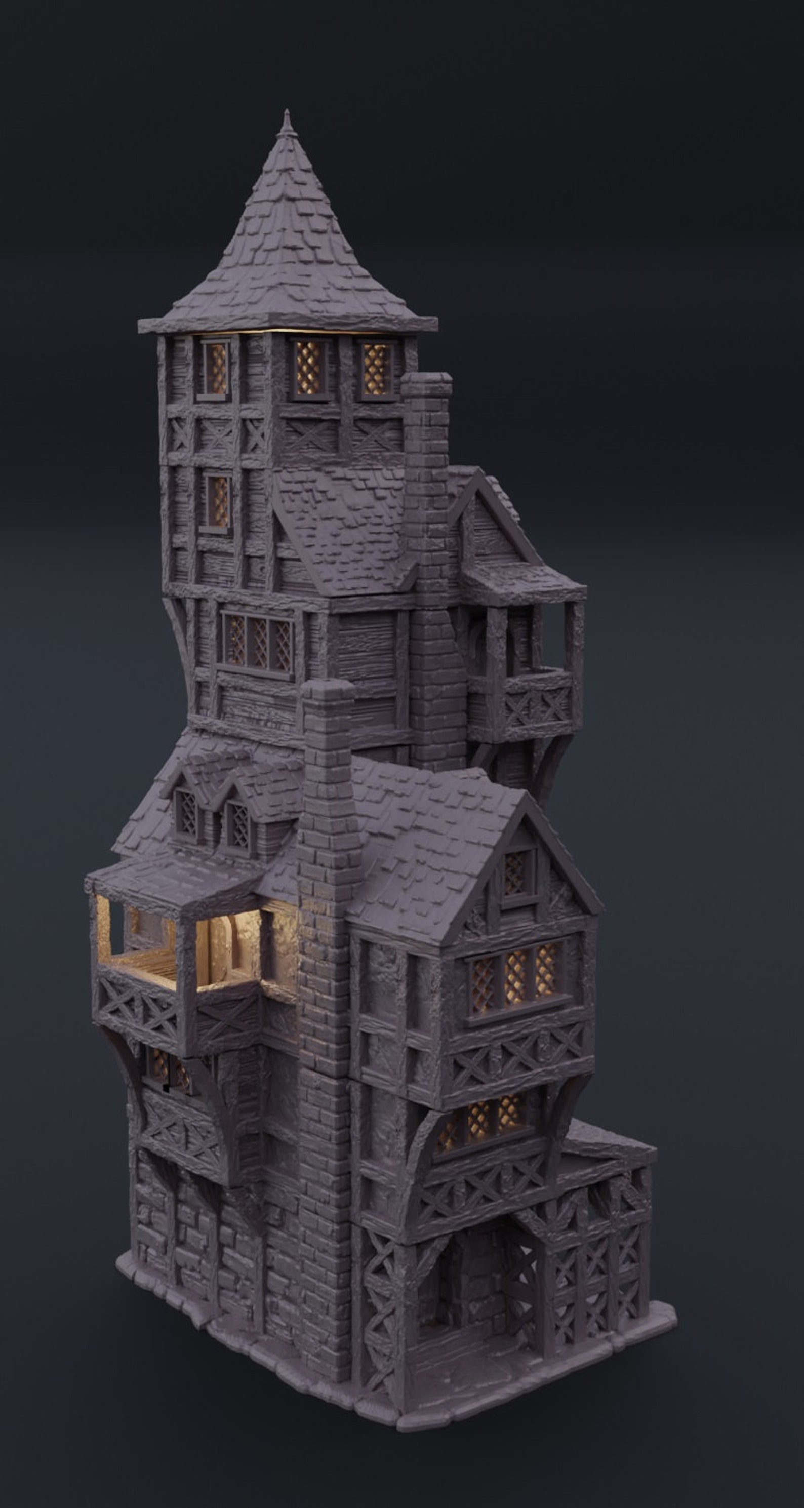 High House, City Building, Mansion, High Rise Building, 7 Stories, City ...