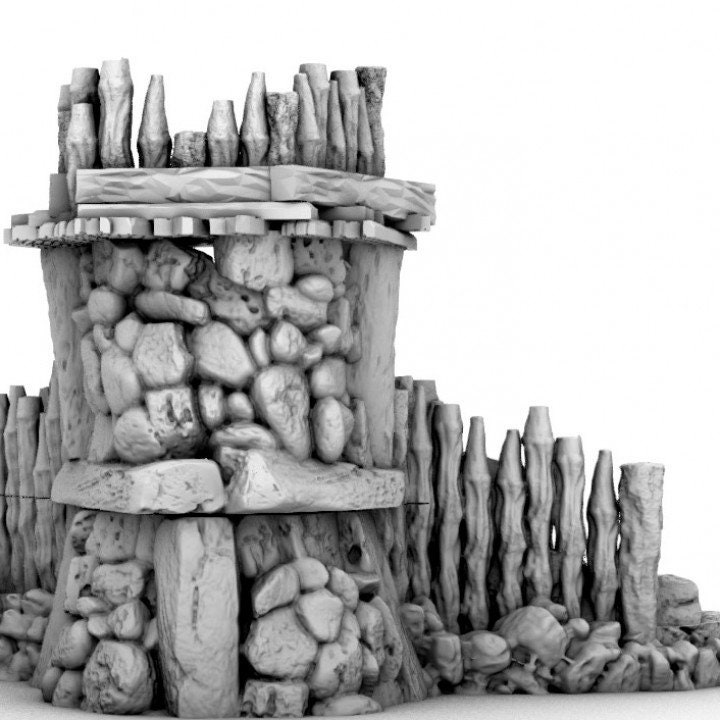 Goblin Watch Post , Goblin, Dnd Terrain, Gaming Miniature, Tabletop ...