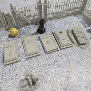 Ancient Graveyard Set, 28mm - Etsy