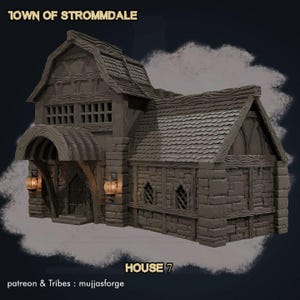 Medieval Garrison House 7: 15th Century European Barracks - Tabletop ...