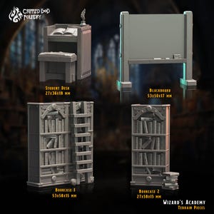 Wizard’s Academy: Arcane Study Furniture & Magical Classroom Terrain ...