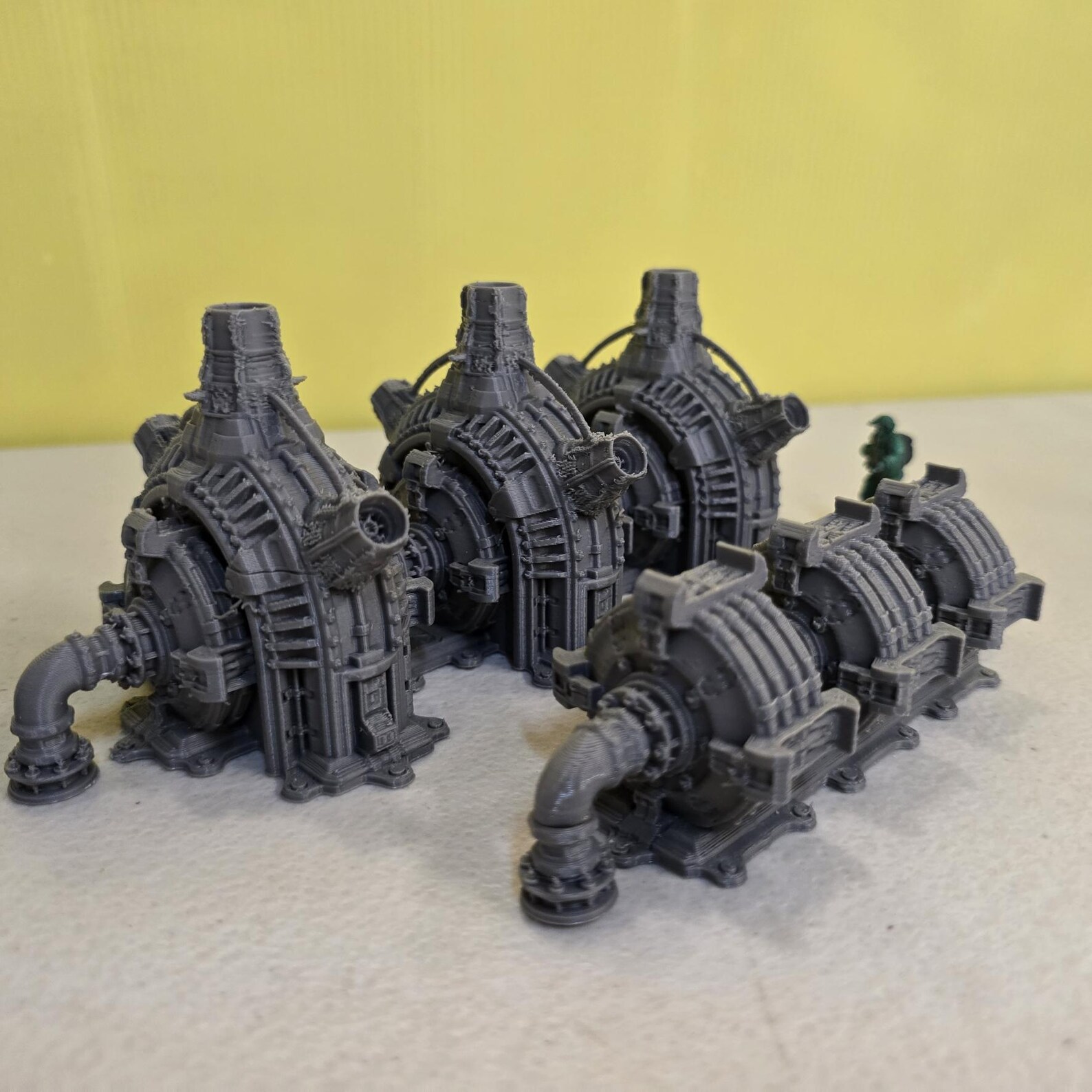 Grimdark Generators 28mm – 3D Printed Unpainted PLA Terrain Building ...