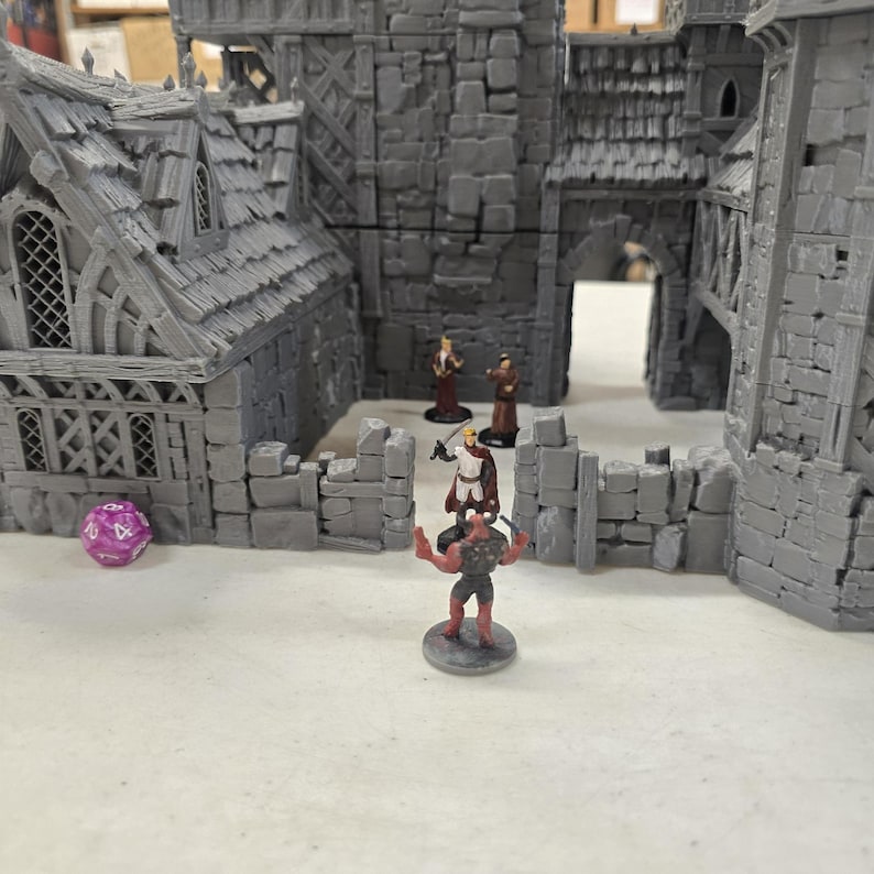 Medieval Archery School: Tabletop RPG Terrain - D&D Wargame Fort - Etsy