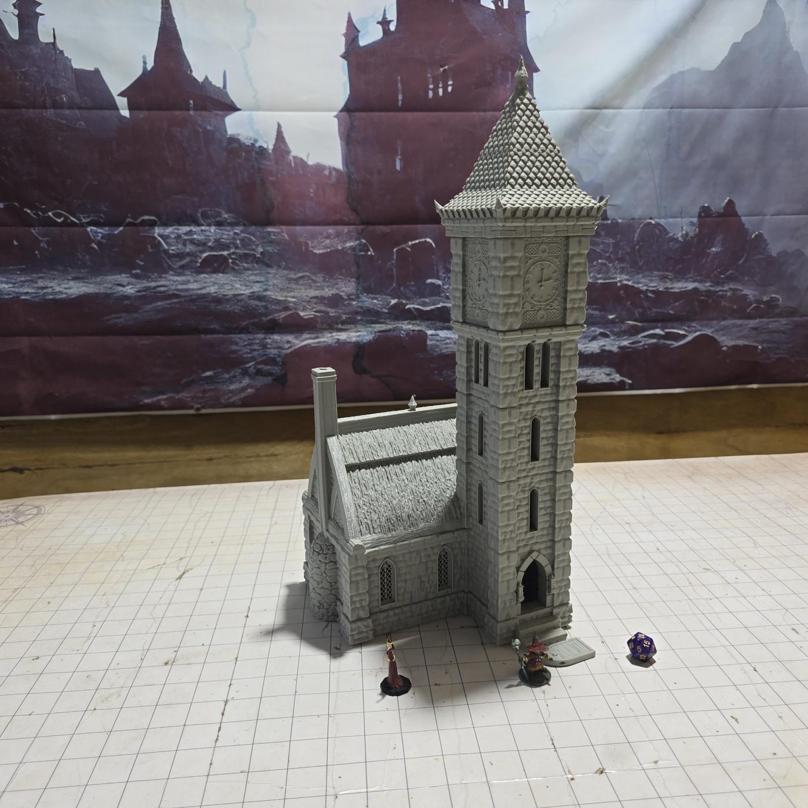 Time Keepers House, Clock Tower House - Etsy