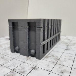 Stackable Shipping Container, Playable Interior, Working Door ...