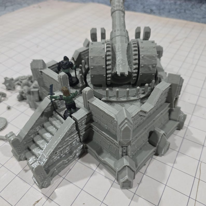 Dwarf Cannon Bunker: Medieval Fantasy Fortification for Tabletop Rpgs ...