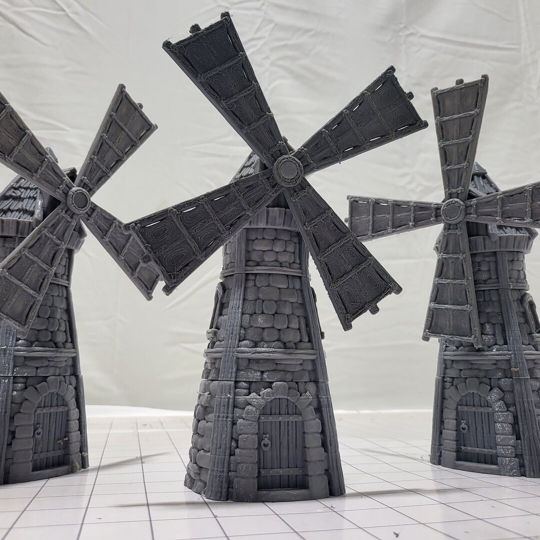 Stormhill Windmill, Tabletop Gaming, 28mm Scale, Stormhill City, City ...