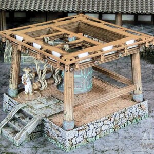 Samurai Temple Bell, Dungeons and Dragons, 28mm Terrain - Etsy
