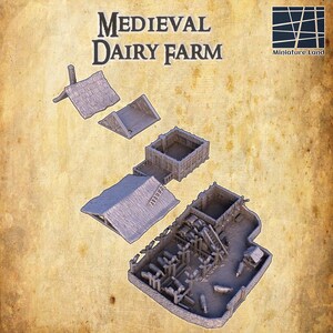 Medieval Dairy Farm: Rustic Countryside Homestead - Ideal for ...