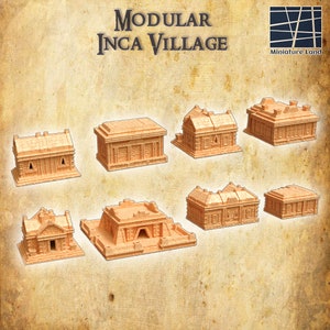 Inca Building 5: Ancient Temple Model for Tabletop Rpgs - Etsy