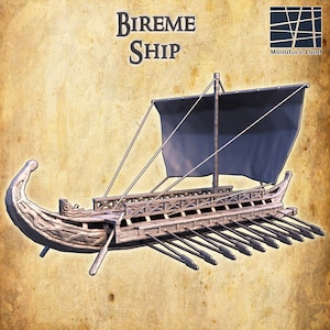 Bireme Warship, Greek Warship, Warship - Etsy