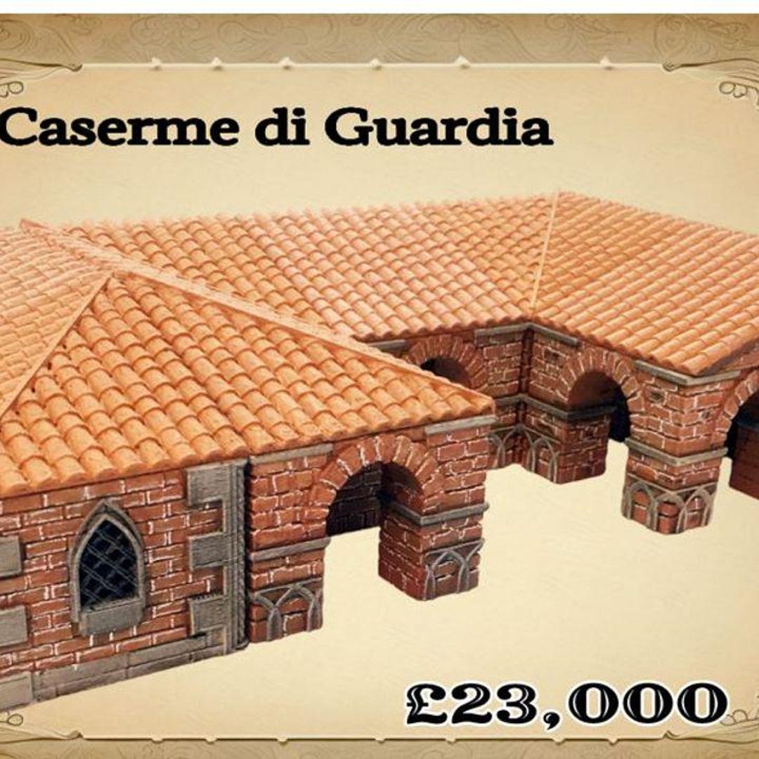 Guard Barracks: Medieval Modular Guardhouse for Tabletop Rpgs and ...
