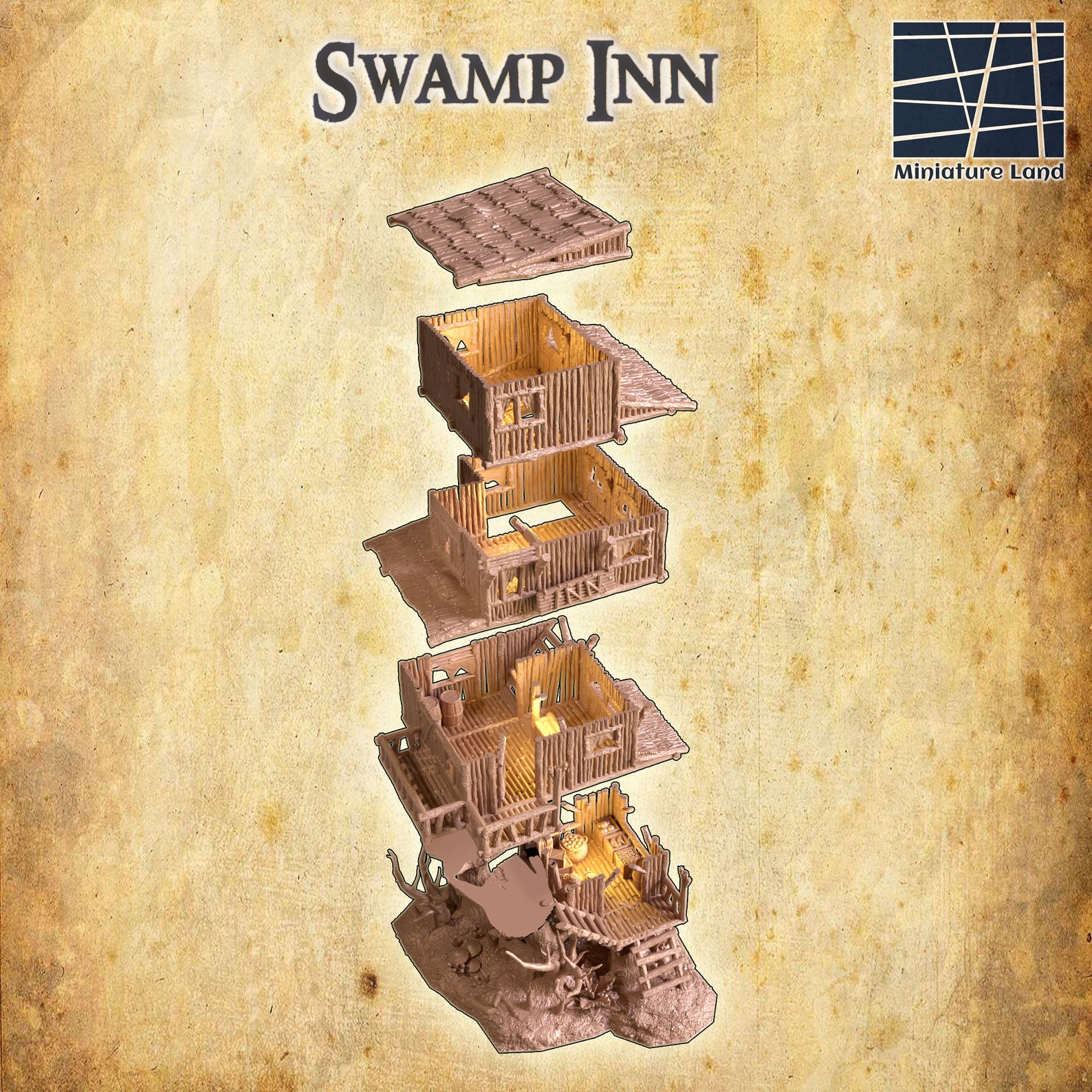Swamp Inn, Marsh Tavern 28mm - Etsy